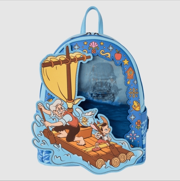 Loungefly | Bags | Loungefly Disney Pinocchio Mini Backpack 225 | Poshmark